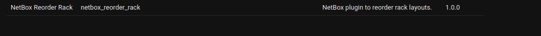 No Re Order Button · Issue 31 · Netbox Communitynetbox Reorder Rack · Github